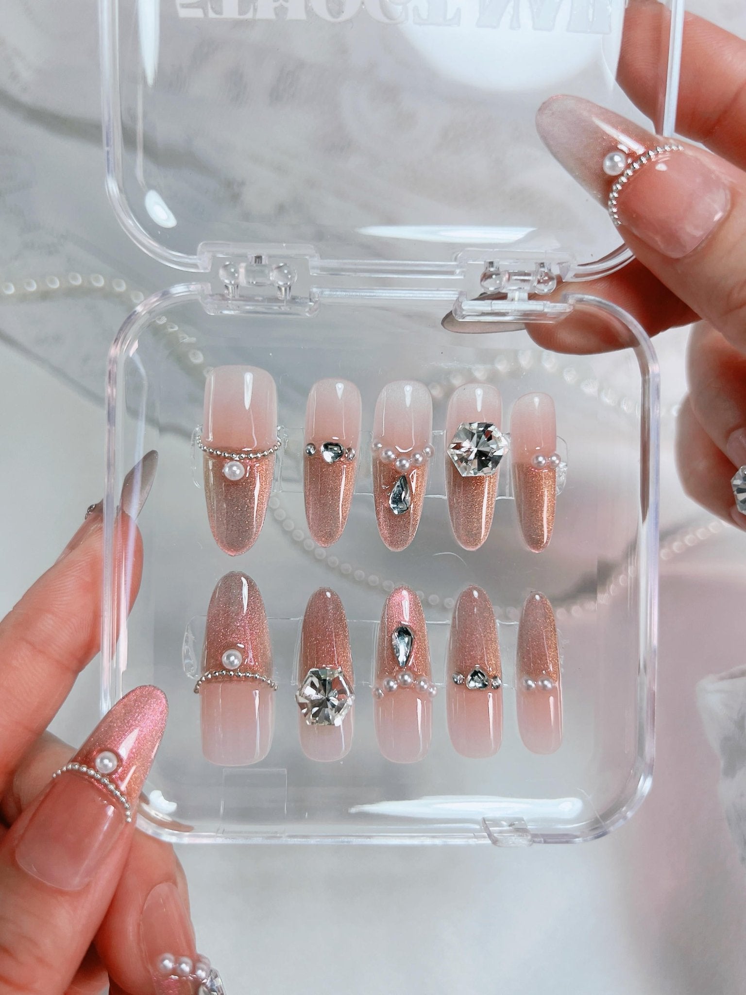 Oval Shape | Press on nails | Muse A – 5thOct Nail
